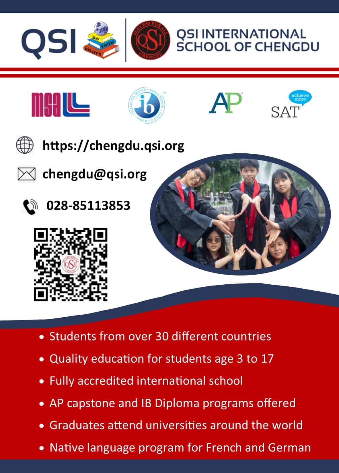 QSI International School of Chengdu is Hiring | Chengdu-Expat.com